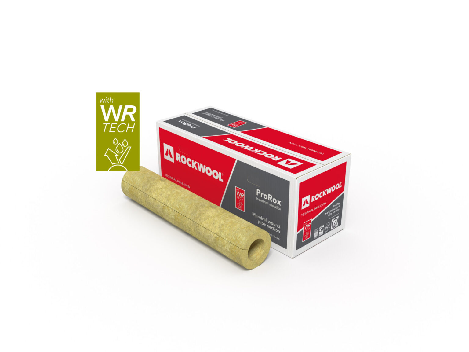 COPPELLE IN LANA DI ROCCIA ROCKWOOL PROROX PS 960 • Fortlan-Dibi